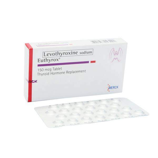 EUTHYROX Levothyroxine Sodium 150mcg Tablet 1's price in the ...